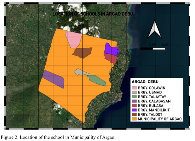 Map of Argao and Carcar – SWCFI